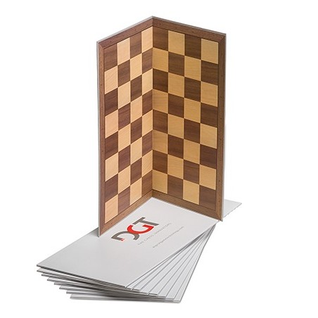 Carton foldable chess board No. 5+