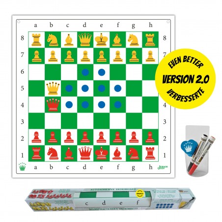 Self Adhesive Chess Demo Board