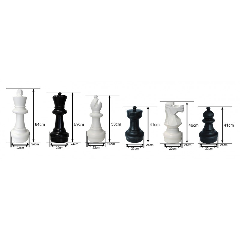 Giant Chess Pieces Maxi