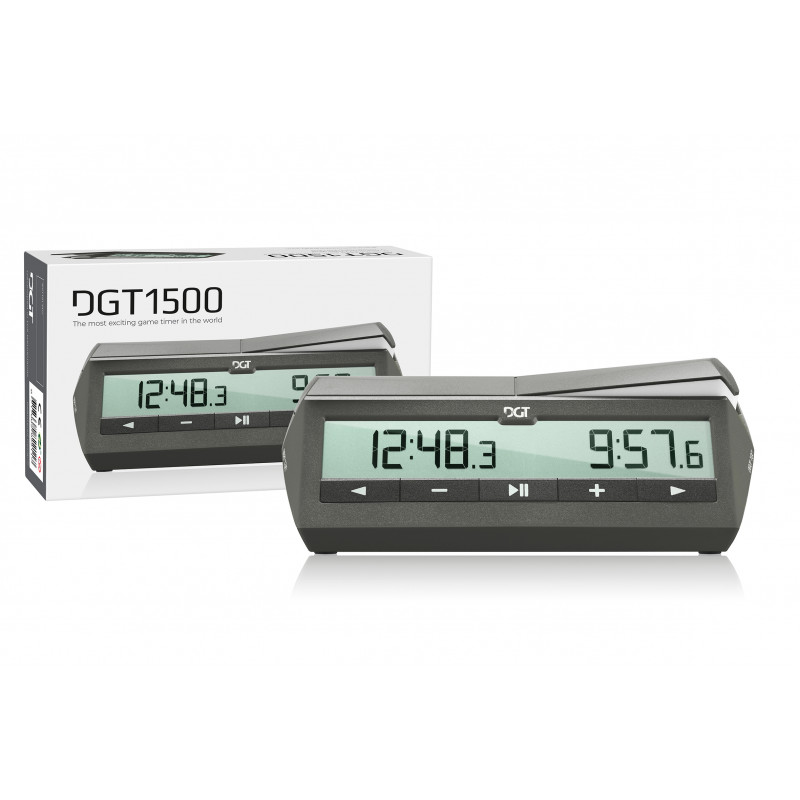 DGT 1500 Grey digital chess clock