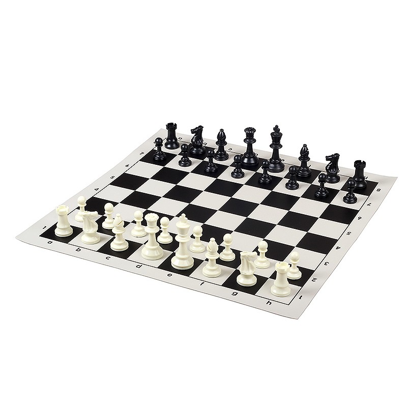Vinyl roll-up chess board No. 6