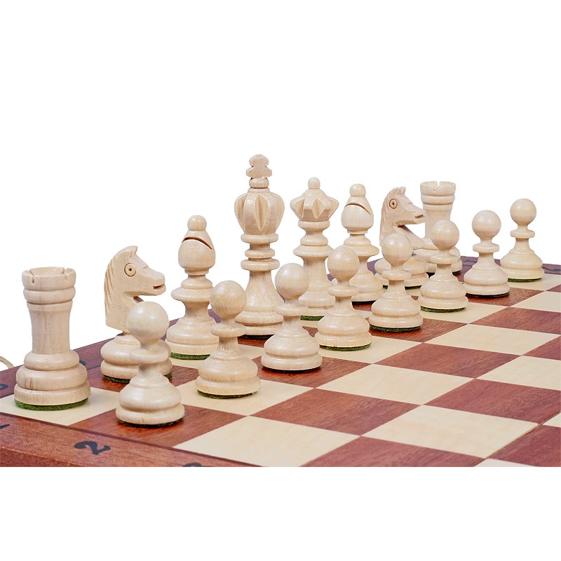 Chess set OLYMPIC SMALL INTARSIA