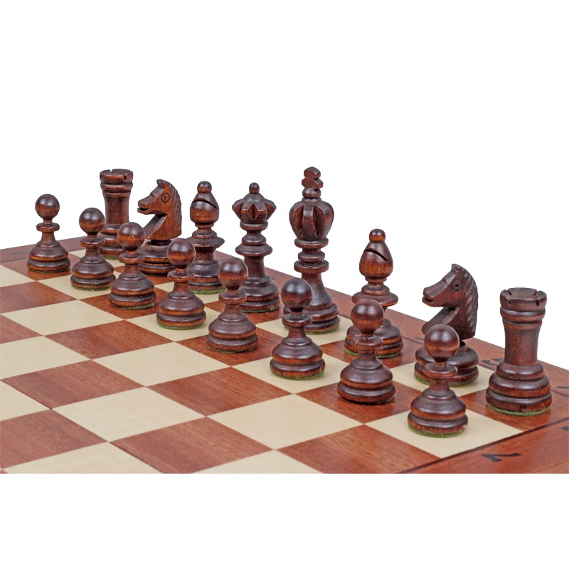 Chess set OLYMPIC SMALL INTARSIA